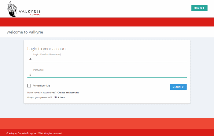 Manual Valkyrie Analysis Results, Scan Computer For Malware, Network Scanner | COMODO